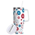 30 oz Tumbler With Handle Stainless Steel Insulated Tumbler With Lid ...