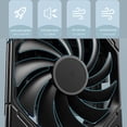 CPU Cooling Fan Low Noise Computer Processor Cooling Radiator Easy ...