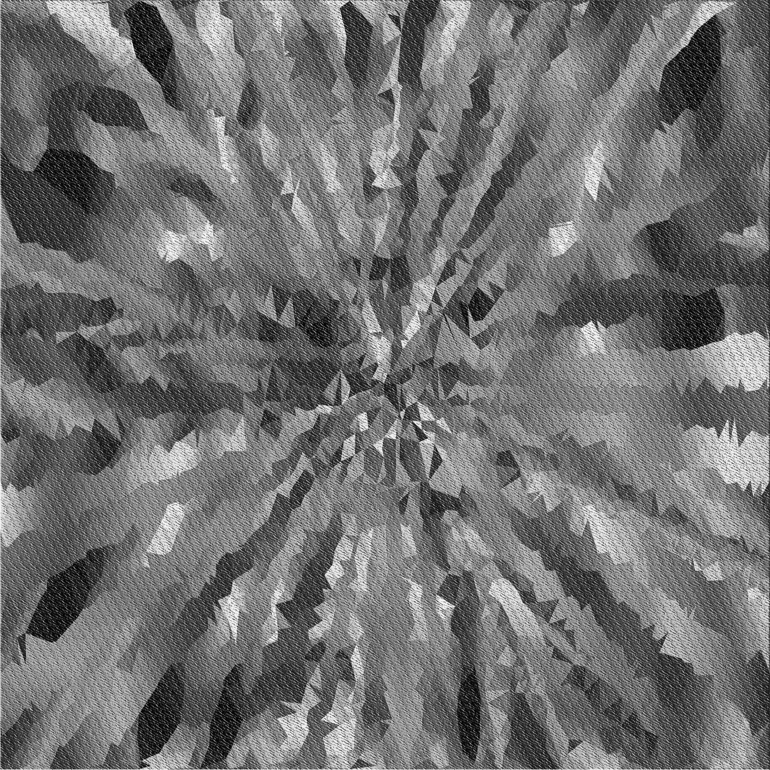 Ahgly Company Indoor Square Patterned Gray Wolf Gray Area Rugs, 5 ...