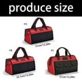 13/14Inch Heavy Load Tool Bag Waterproof Large Capacity Work Bag With ...