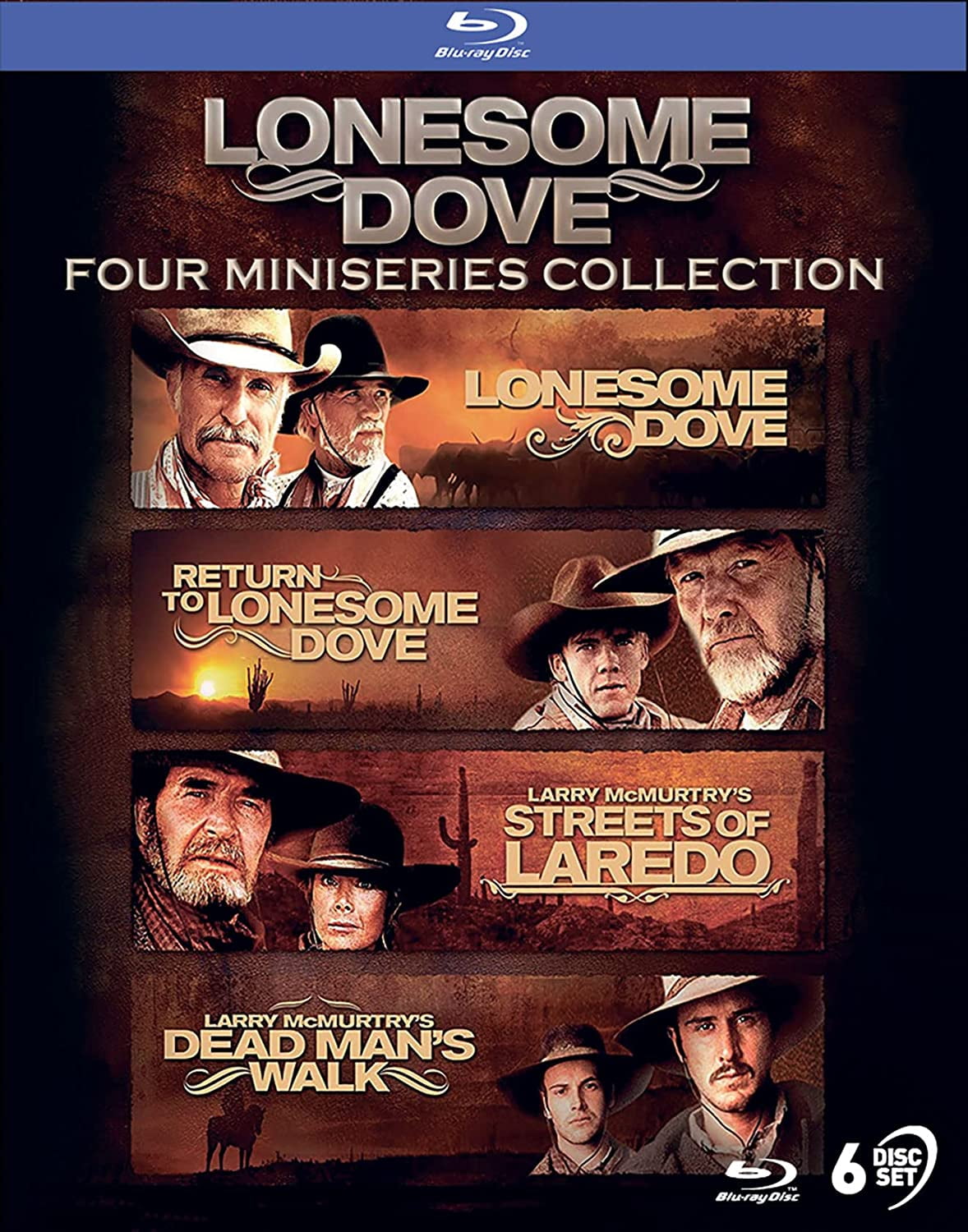 Lonesome Dove - 4 Miniseries Collection (Lonesome Dove/Return to ...