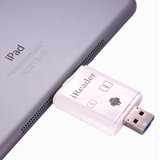 CyberTech Portable Compact Mini Lightning iReader USB Micro SD TF Card ...