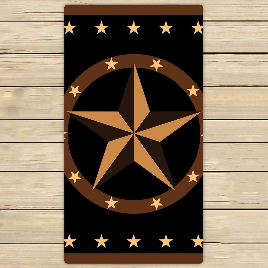 GCKG Texas Star Towels,Texas Star Beach Bath Towels Bathroom Body ...