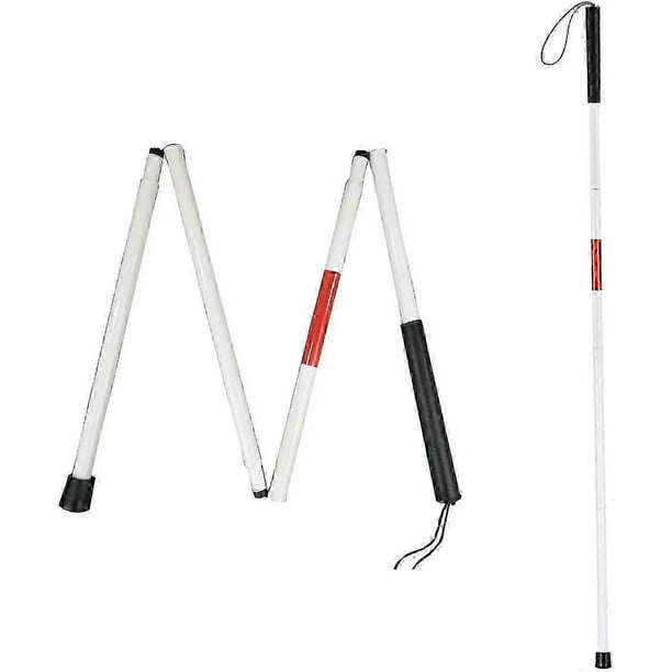 Blind Cane, White Cane, Walking Cane for the Blind, Foldable Blind Cane ...