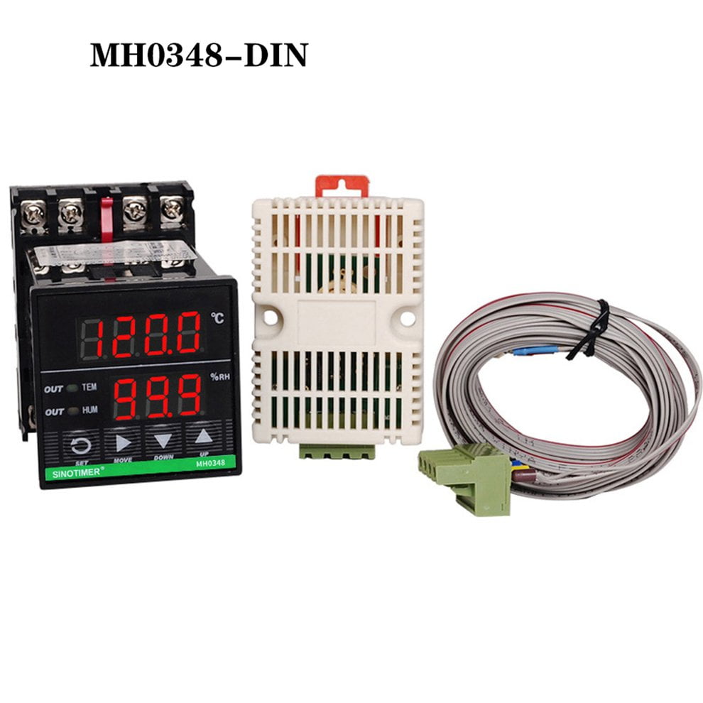 THORMN 1/16 DIN RAIL Mounted Intelligent Digital Temperature And ...