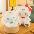 45cm Cute Sanrio Hello Kitty Kuromi Melody Plush Toy Kawaii Cinnamoroll ...