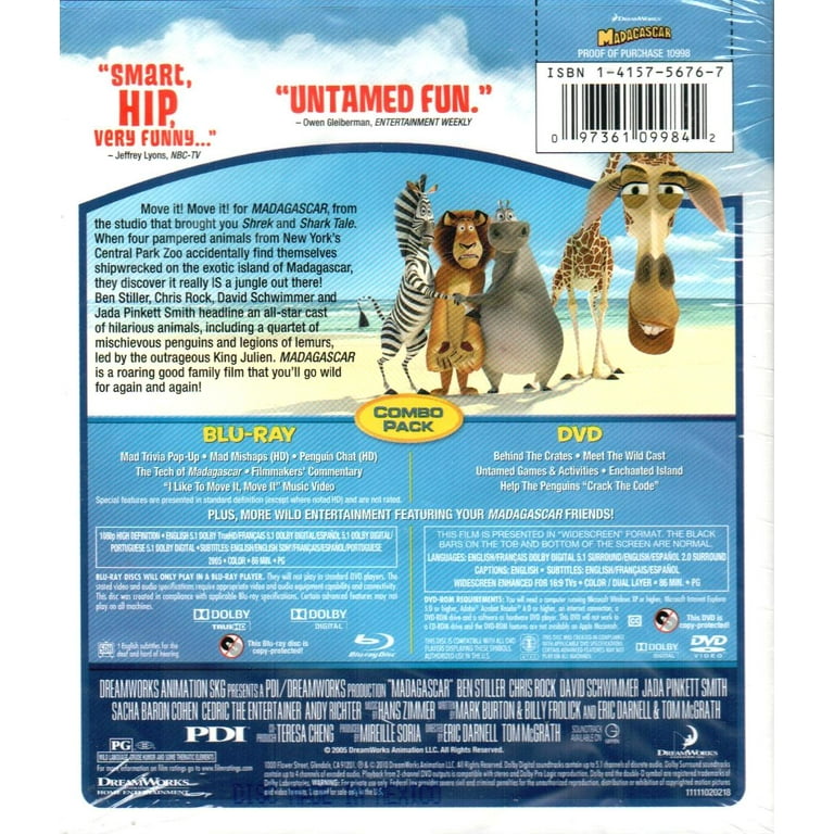 Madagascar 3 Dvd Walmart