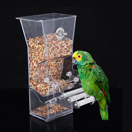 Hanging Bird Feeder for Cage Bird Feeder House Bird Feed Box Hanging ...