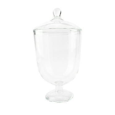 Shindigz Short Round Pedestal Candy Jar - Walmart.com