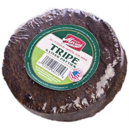 Merrick Tripe & Liver Steak Patties Dog Treat 15/5pack | Walmart Canada