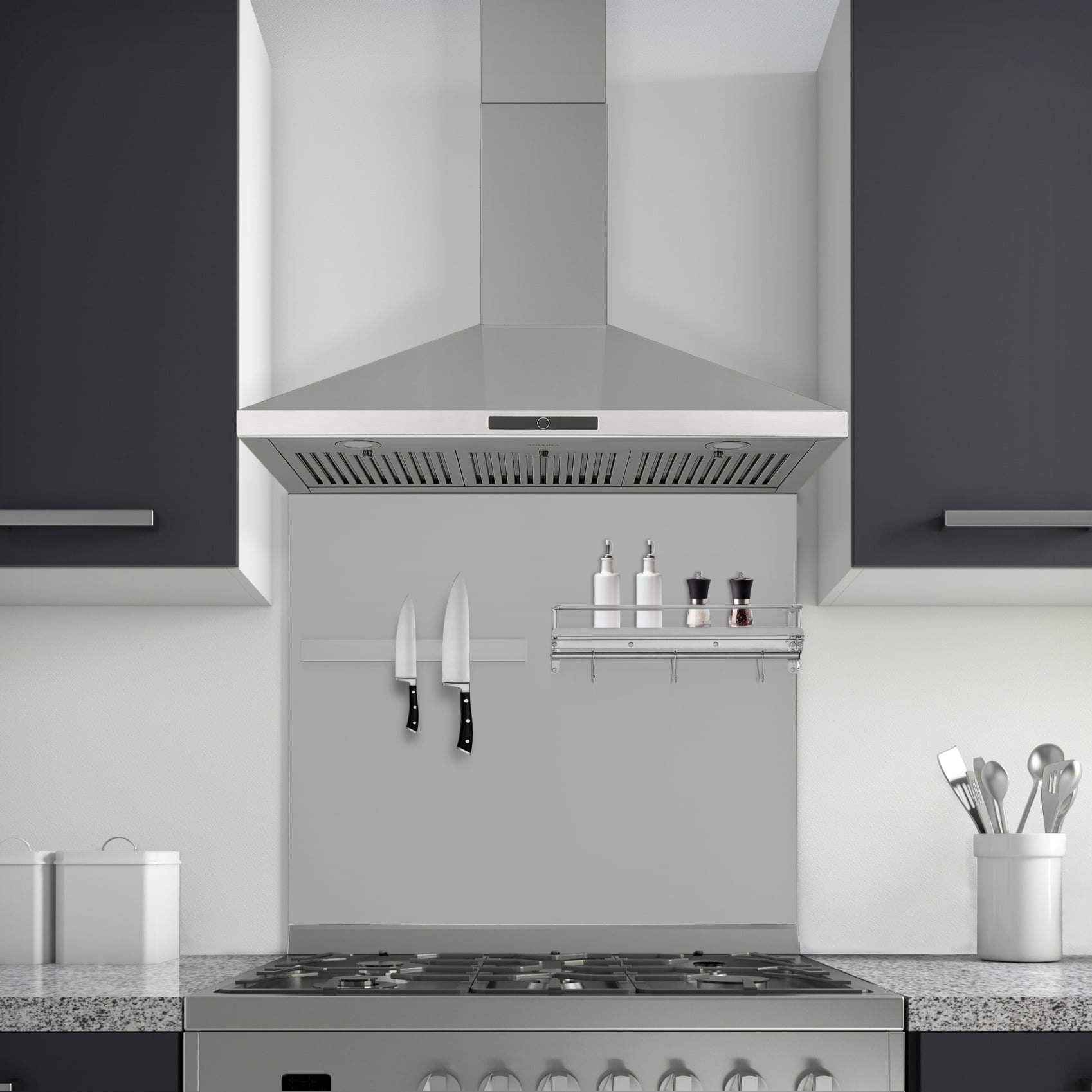 Click here for Ancona 36 Stainless Steel Backsplash With Magnetic... prices