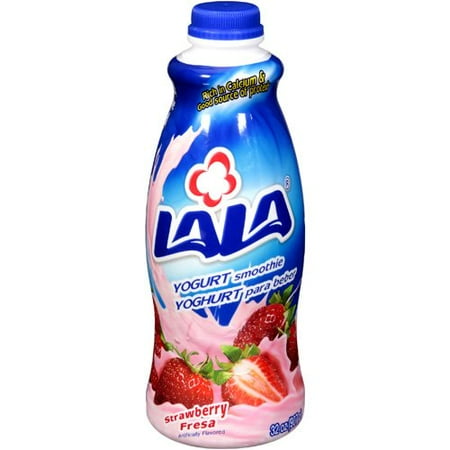 Lala: Strawberry Yogurt Smoothie Drink, 32 Oz. - Walmart.com