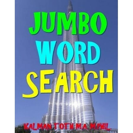 Jumbo Word Search: 133 Jumbo Print Themed Word Search Puzzles | Walmart ...
