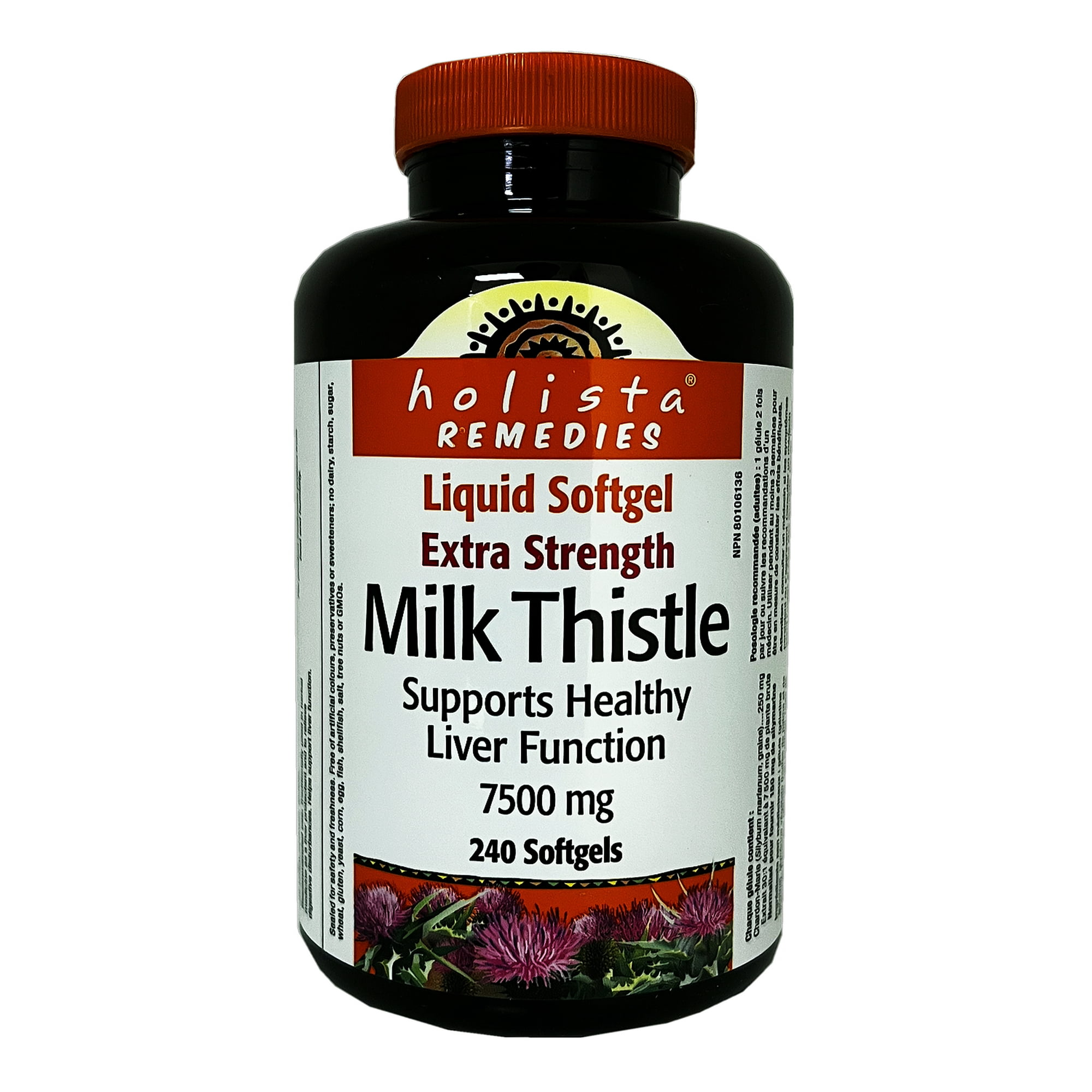 Click here for Holista Milk Thistle 7500mg 240 Capsules 240 Capsu... prices