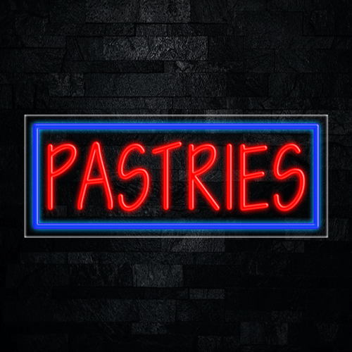 Pastries LED Neon Sign 30"L x 12"H #31456 - Walmart.com