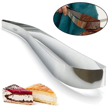 Cake Slicer Stainless Steel Cake Server Pie and Cake Divider, One Piece ...