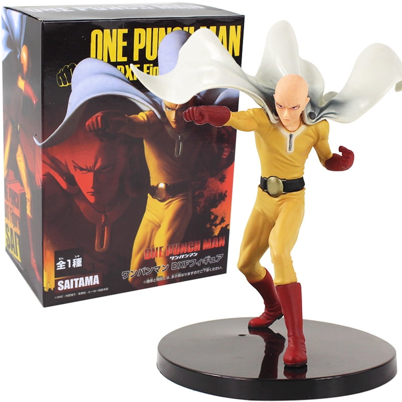 One Punch Man Saitama Figma 310 Saitama Sensei DXF Hero PVC figura de acción muñeca ...