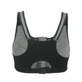 Dodoing Womens High Impact Support Sports Bras Front Zipper Closure