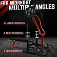 GMWD Chest Press Machine, 1050LBS Bench Press Machine with Independent ...