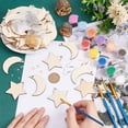 DIY Moon Star Dangle Earring Making Kit Including Brass Earring Hooks ...