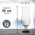 Libbey Hurricane Glasses 16 oz. Set of 12, Bulk Pack - Barware, Perfect ...