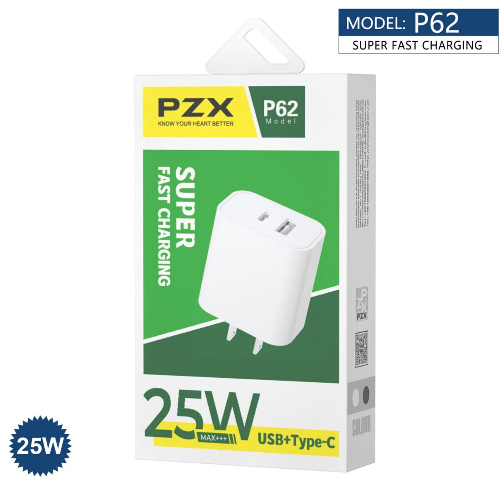 Click here for Usb C Wall Charger supershield 25w Dual Port Pd Fa... prices