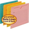Smead Notes File Jacket, Letter Size, Assorted Col - Walmart.com