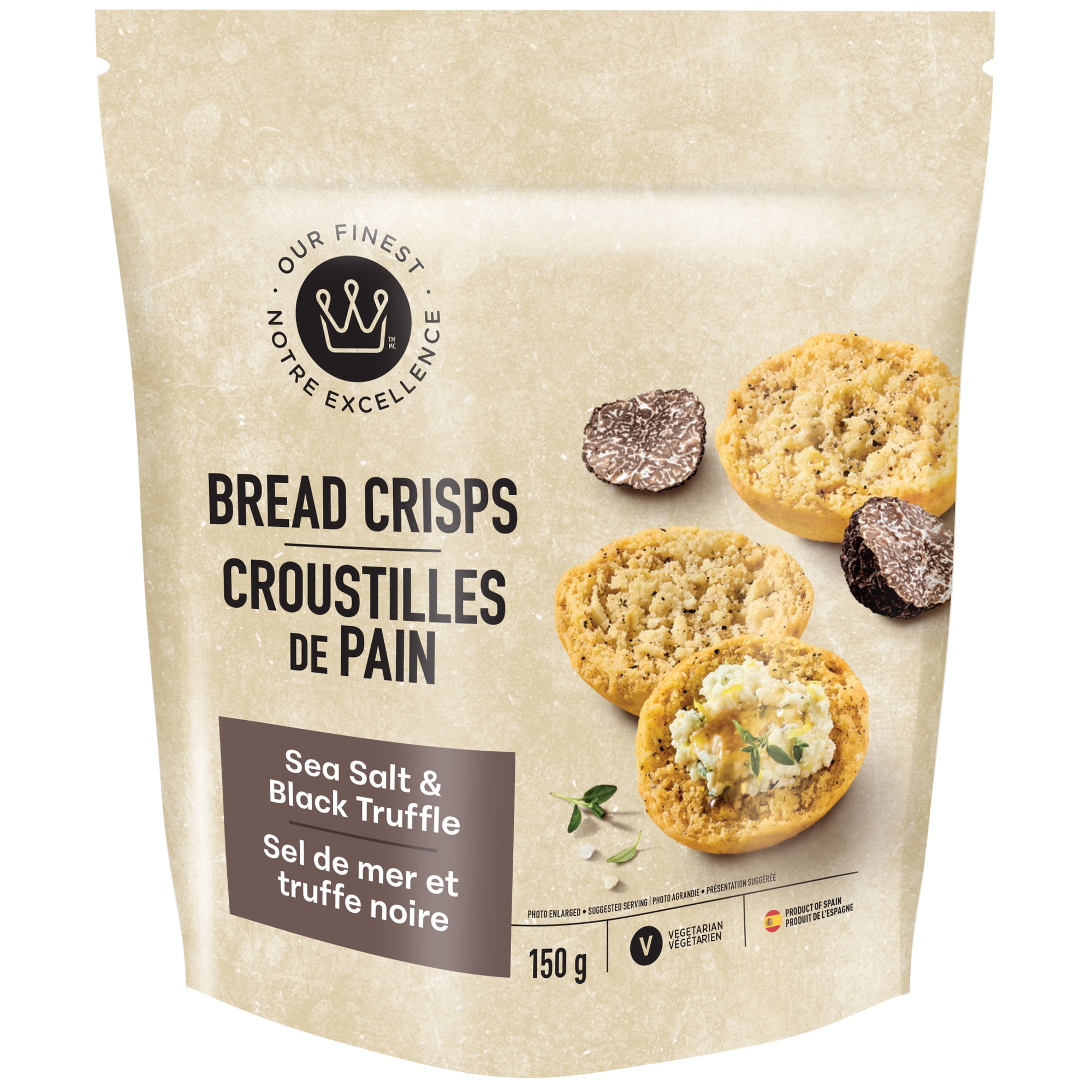 Click here for Our Finest Sea Salt & Black Truffle Bread Crisps 1... prices