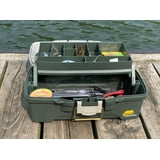 Plano 6201 One-Tray Tackle Box, Bait Storage, Extending Cantilever-tray ...