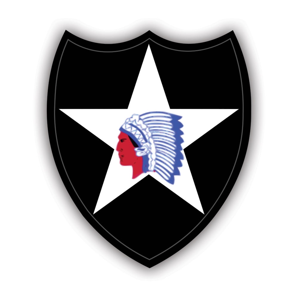 2nd Infantry Division Sticker Decal - Self Adhesive Vinyl ...