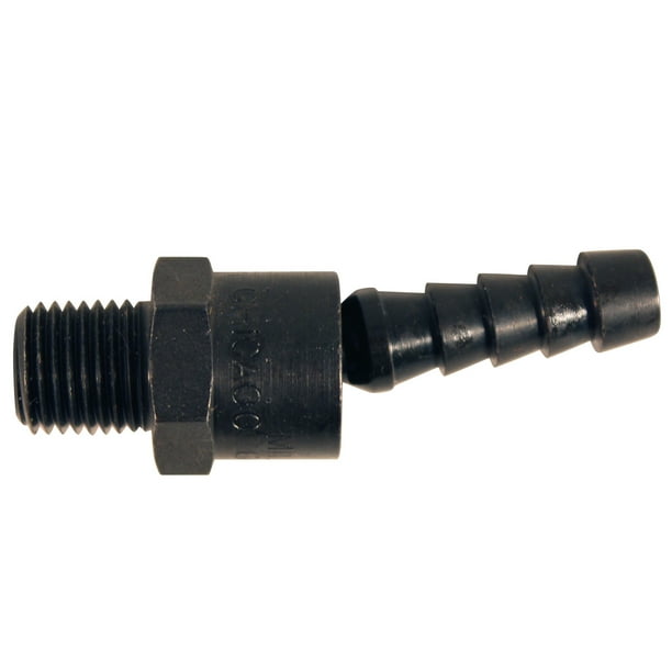 Milton 1/4" MNPT 3/8" ID Hose Barb Swivel Hose Fitting - Walmart.com ...