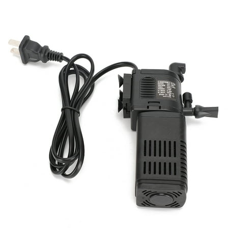 Aquarium Filter Pump, Submersible Aquarium Filter Low Noise Fish Tank ...