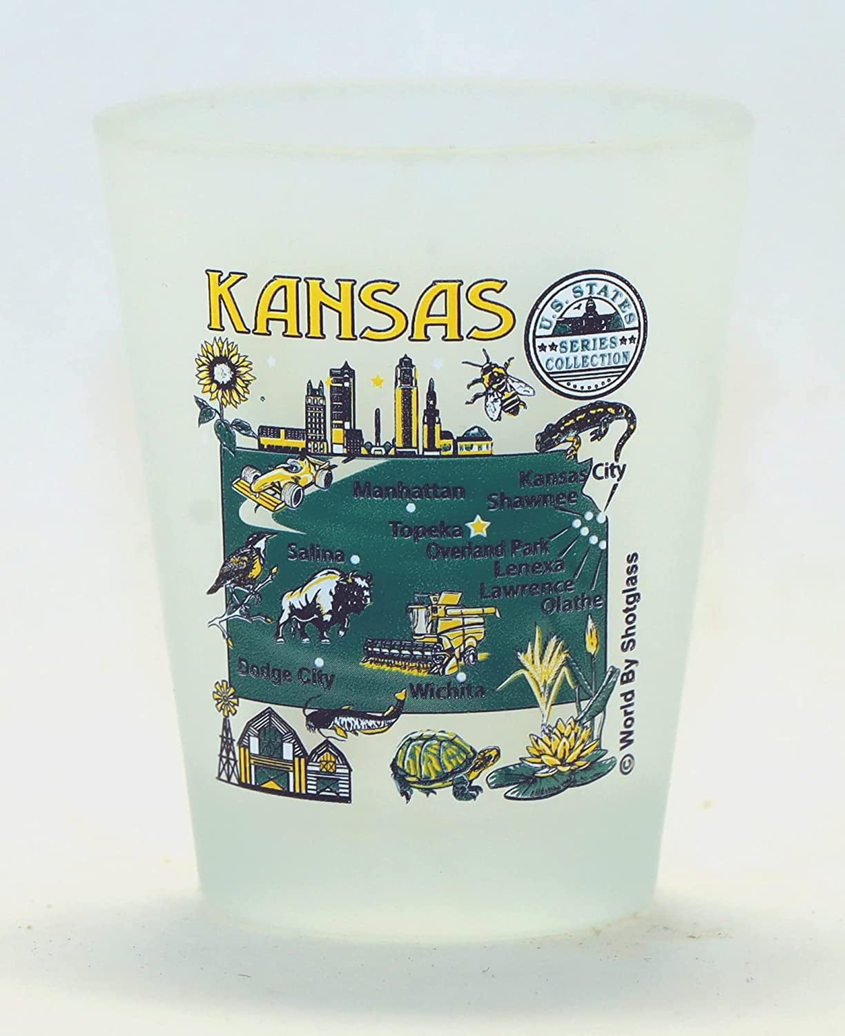 Kansas US States Series Collection Shot Glass - Walmart.com