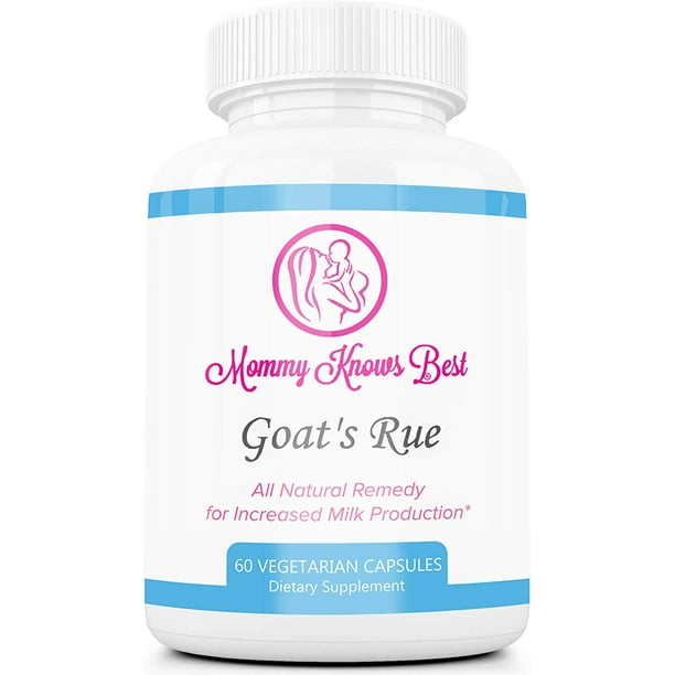 Mommy Knows Best Goats Rue Lactation Aid Support Supplement For