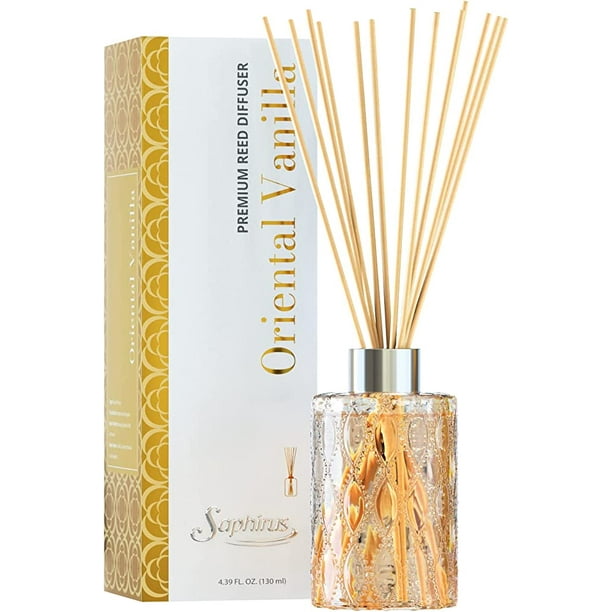 Saphirus Premium Reed Diffuser Set to Decor Office, Home or Any Room ...
