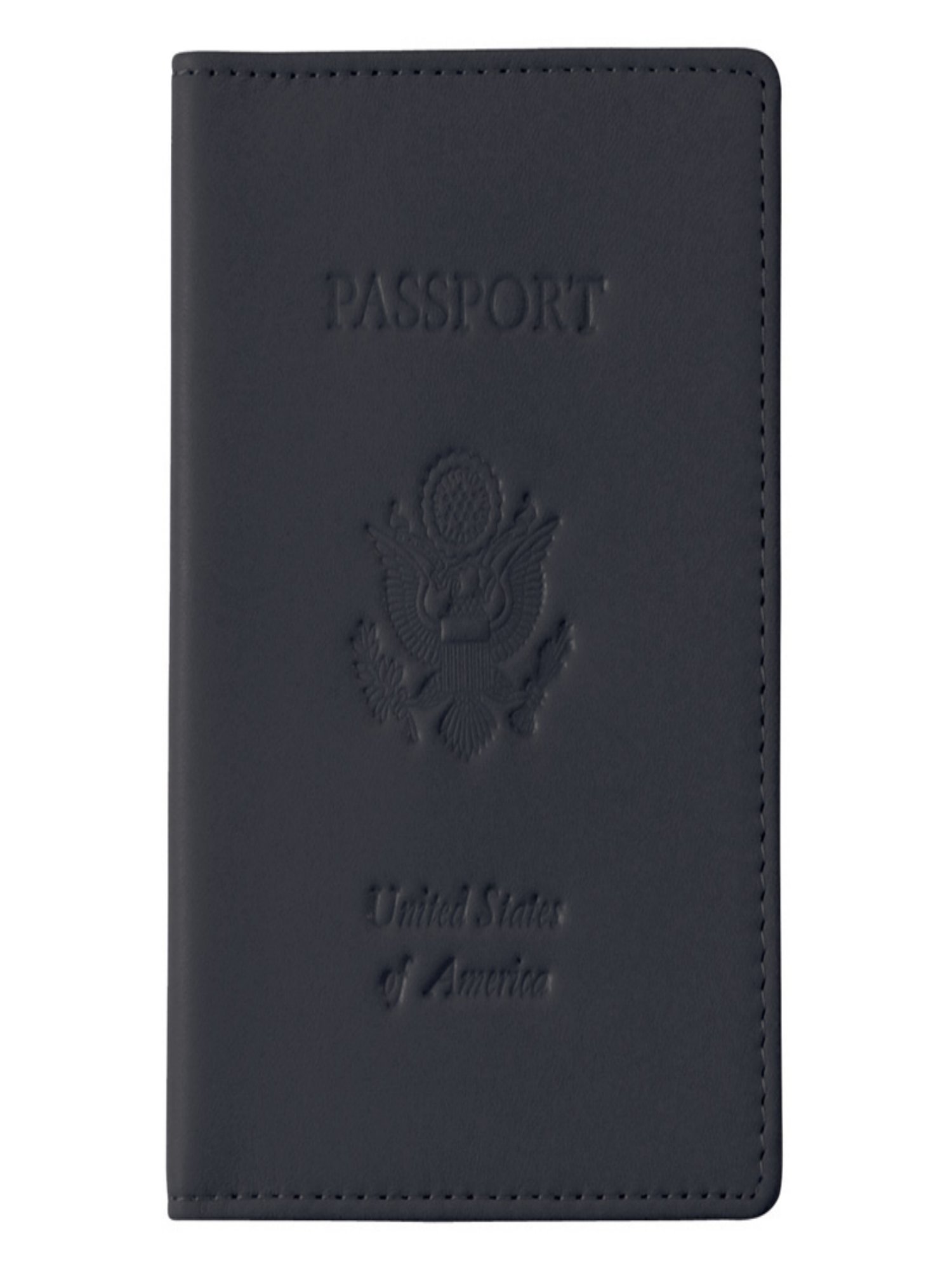 Debossed Passport Jacket - Black - Walmart.com