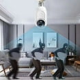 E27 Bulb Security Camera, 2MP HD WiFi Smart Surveillance Camera for ...