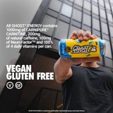 GHOST® Zero Sugars Blue Raspberry Energy Drink, SOUR PATCH KIDS® Flavor ...