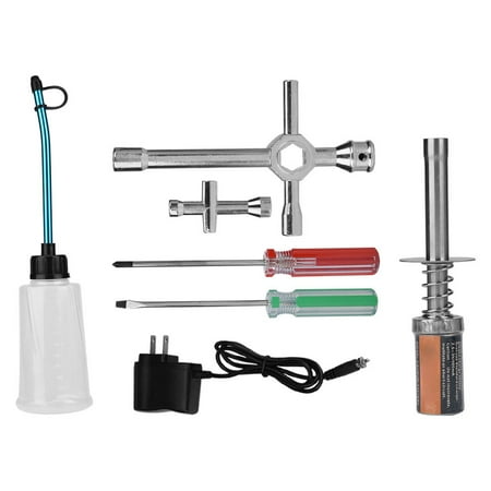 Nitro Starter, Rc Accessories RC Car Part With Charger Glow Plug ...
