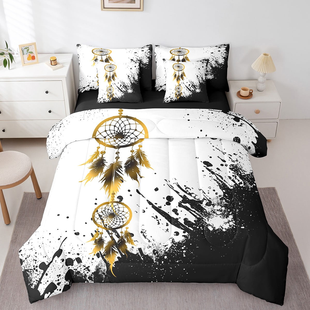 Click here for Yst Erosebridal Dream Catcher Bed In A Bag Queen S... prices