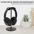 Srhythm Headphone Stand, Sturdy Metal Game Headset Holder, Anti-Slip ...