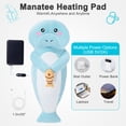 Manatee Heating Pad Plush for Period Cramps,Menstrual Pain Relief,Cute ...