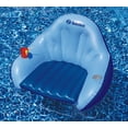 Solstice Vinyl Solo Easychair Convertible Style Pool Float, Blue ...