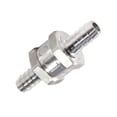 BIMZUC Aluminium Fuel Non Return Check Valve One Way Petrol Fuel Line ...