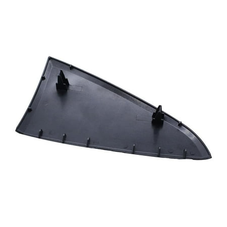 Dashboard Center Panel Trim Cover Graphite Black Smooth Plastic Trim ...