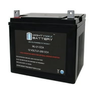 ML-U1 200CCA Battery for Bunton BBMC 50C Zero-Turn Radius Rider Mower ...