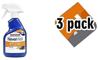 Rust-Oleum 280886 NeverWet 11-Ounce Boot and Shoe Spray, Clear - 3 Pack ...