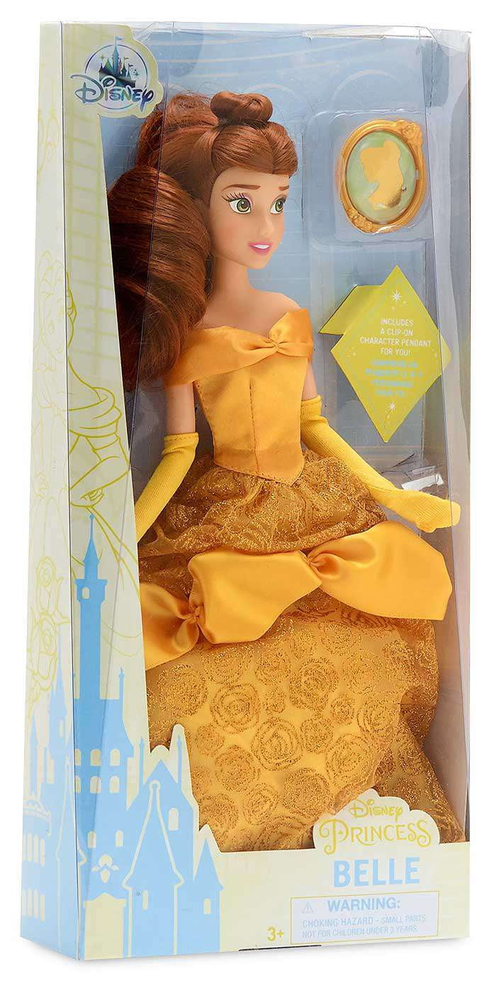 Disney Princess Classic Belle Doll (with Pendant) - Walmart.com