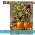 Toland Home Garden Autumn Chair Fall Garden Flag Double Sided 28x40 ...