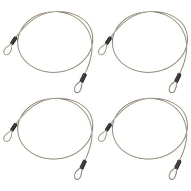 16 Foot Red - Dog Tie-Out Cable Steel Wire Pet Runner Cord Chain Leash ...